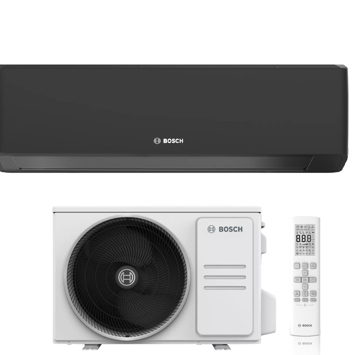 Condizionatore Bosch Climate 7000i Black 12000 Btu CL7000i-SET 35 EB R ...